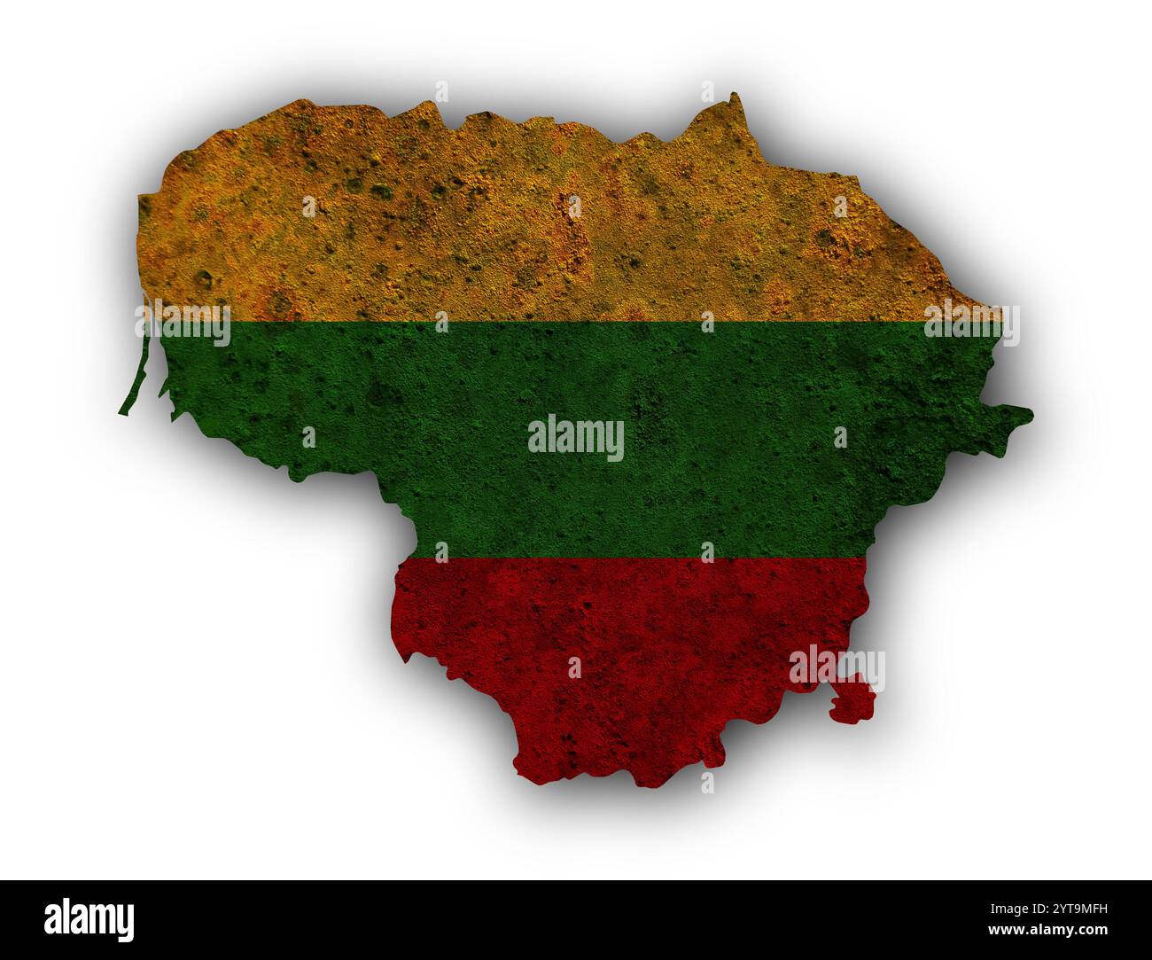 Lithuania regional flag hi-res stock photography and images - Alamy
