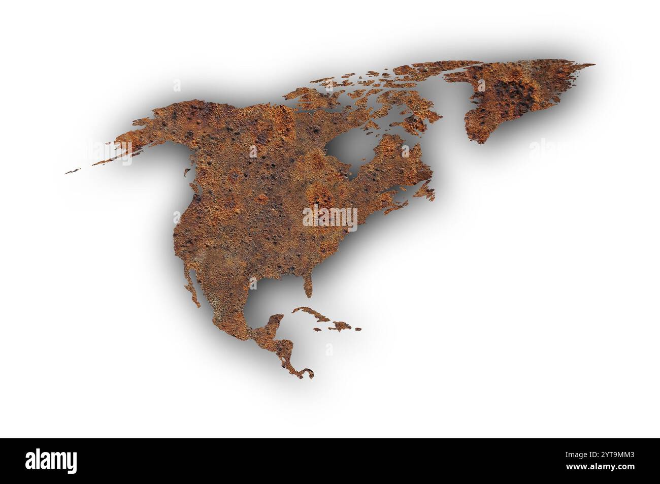 Map north america on hi-res stock photography and images - Alamy