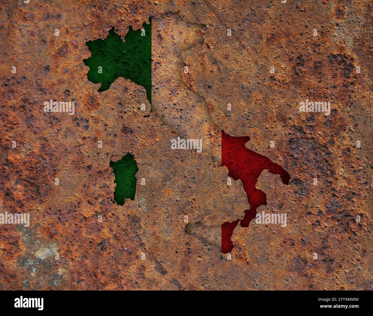 Italy regional flags hi-res stock photography and images - Alamy