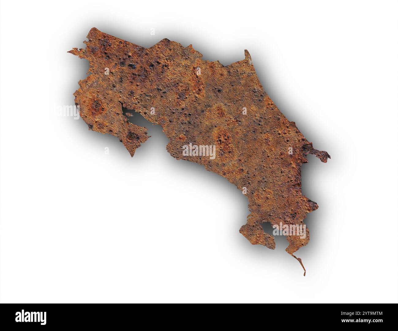 White background costa rica Cut Out Stock Images & Pictures - Alamy