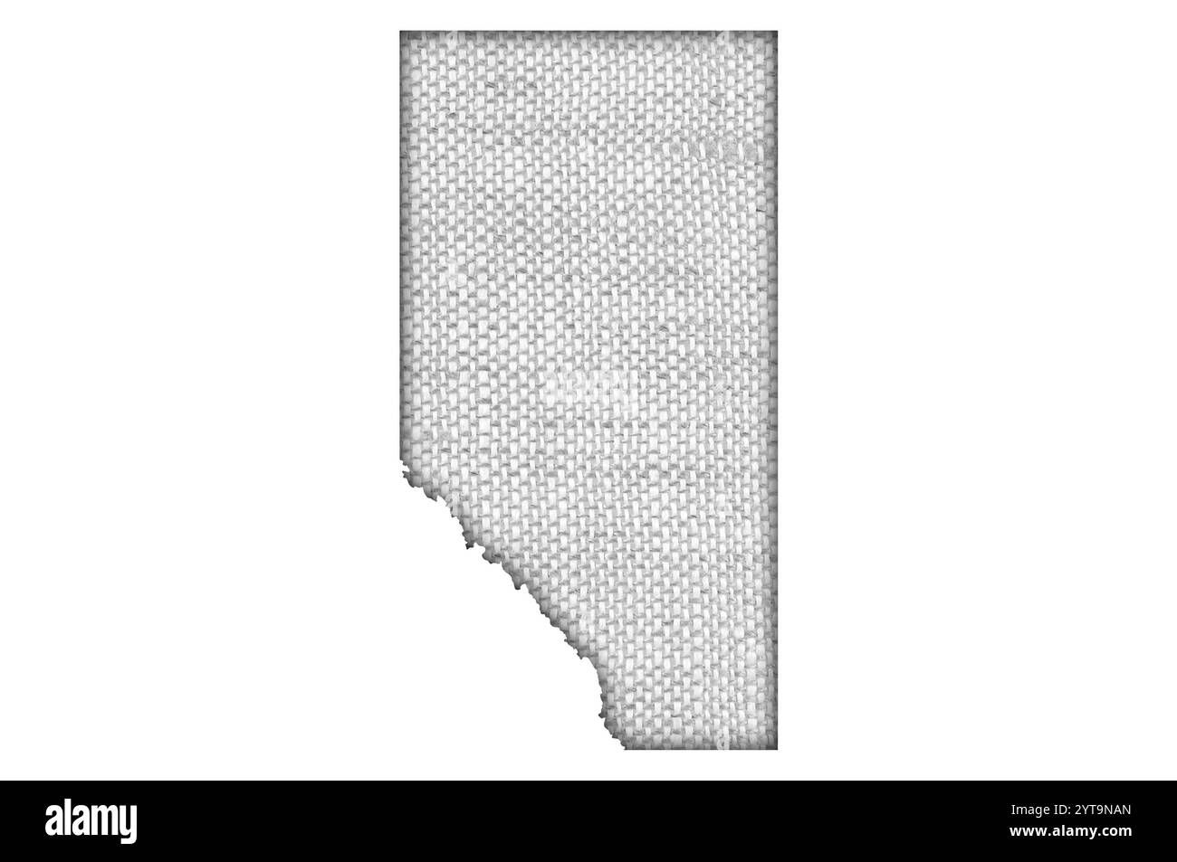 Map of Alberta on old linen Stock Photo - Alamy