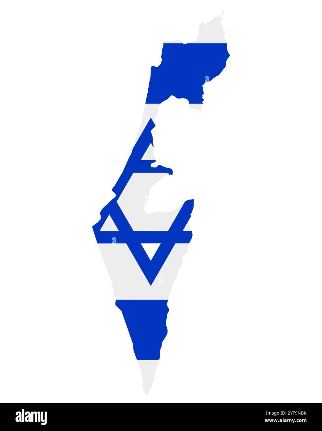 Map of israel map hi-res stock photography and images - Alamy