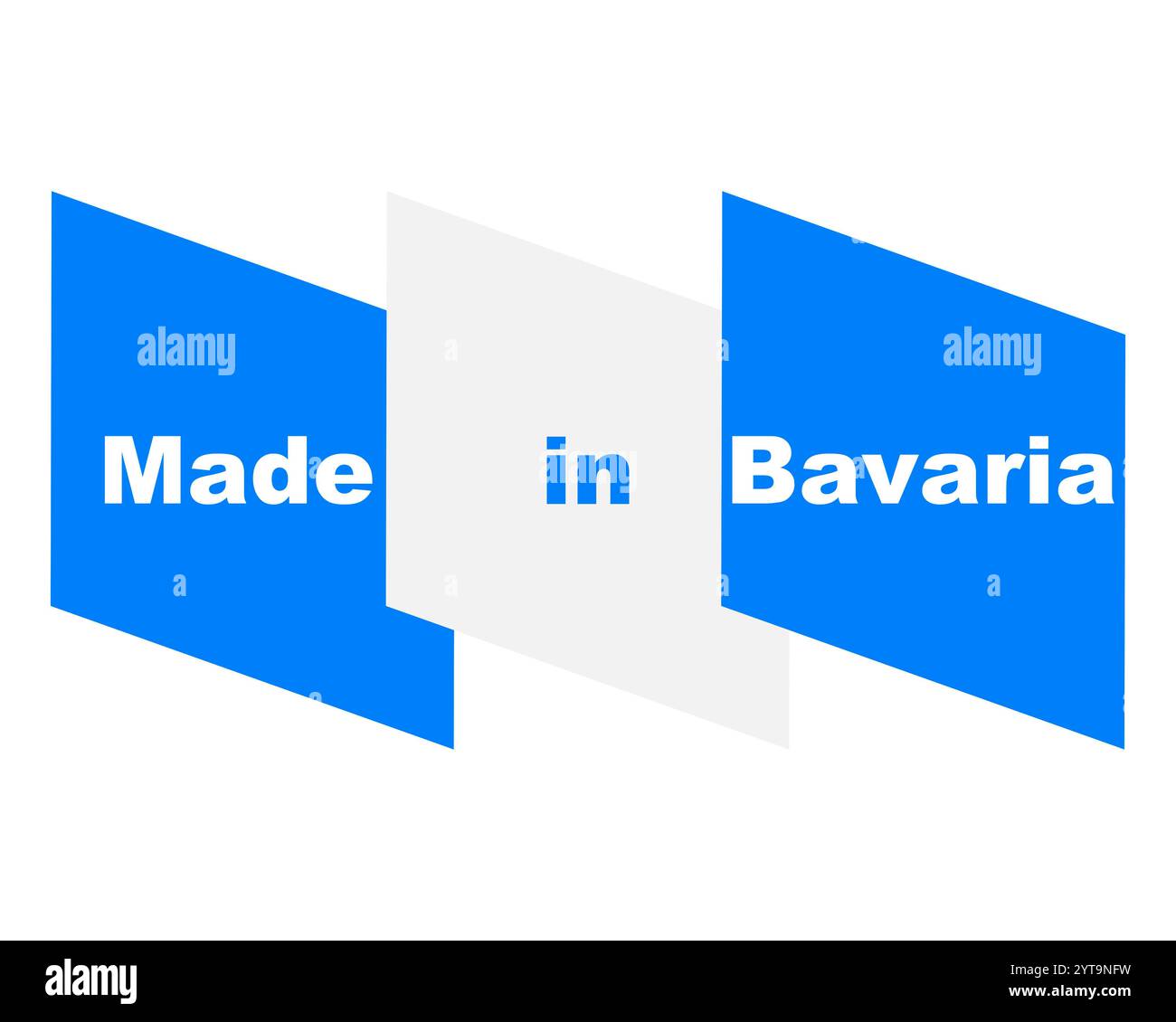 Seal of quality Made in Bavaria Stock Photo - Alamy