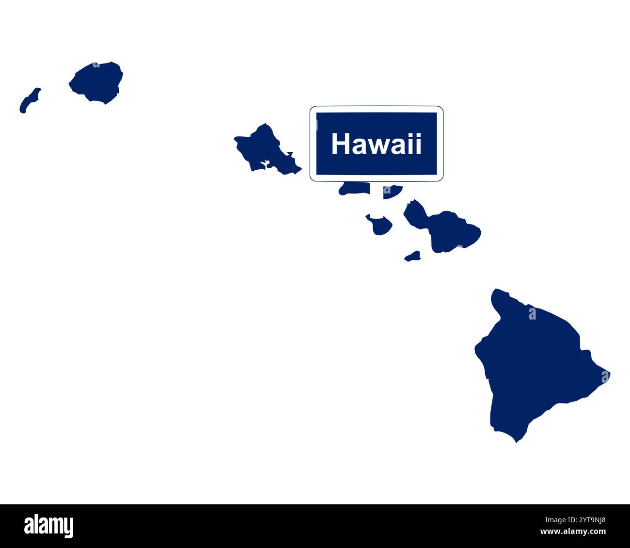 State of hawaii hi-res stock photography and images - Alamy