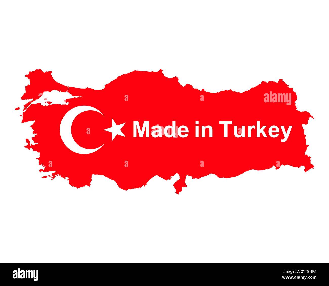 Quality seal Made in Turkey Stock Photo - Alamy