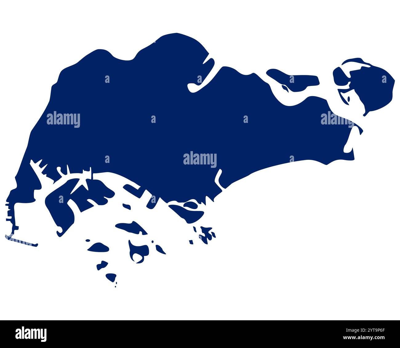 Singapore city map in hi-res stock photography and images - Alamy