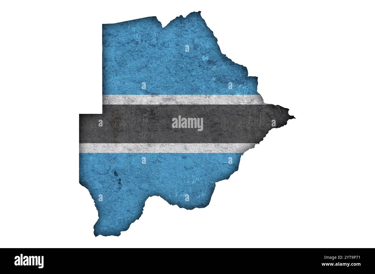 Outline map of botswana hi-res stock photography and images - Alamy