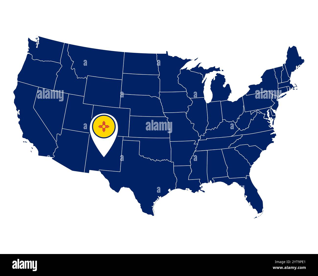 Mexico map flag in hi-res stock photography and images - Alamy