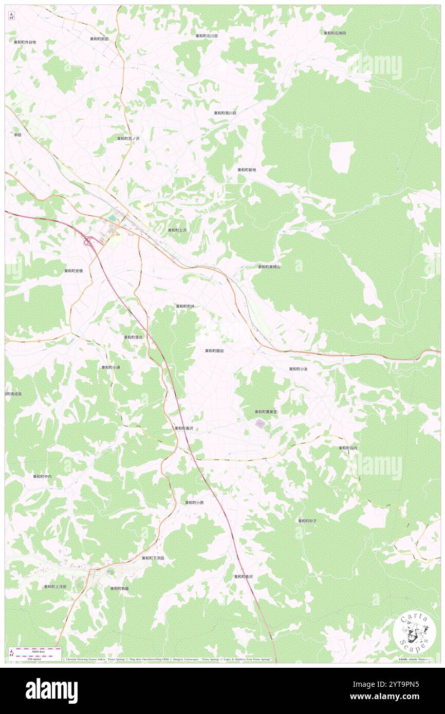 Towacho-tatehasama, Hanamaki Shi, JP, Japan, Iwate, N 39 21' 56'', N ...