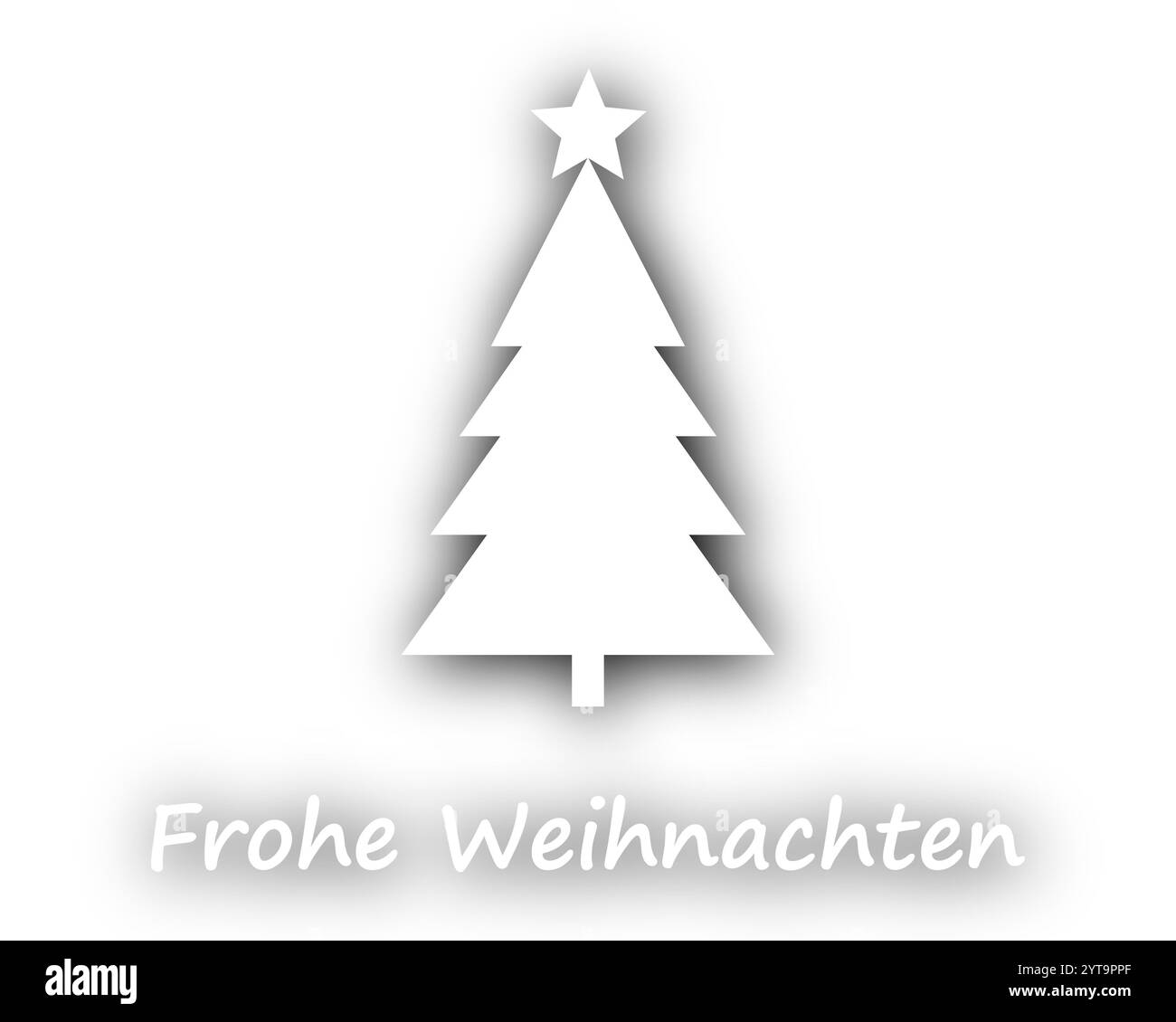 Merry christmas decorations Black and White Stock Photos & Images - Alamy