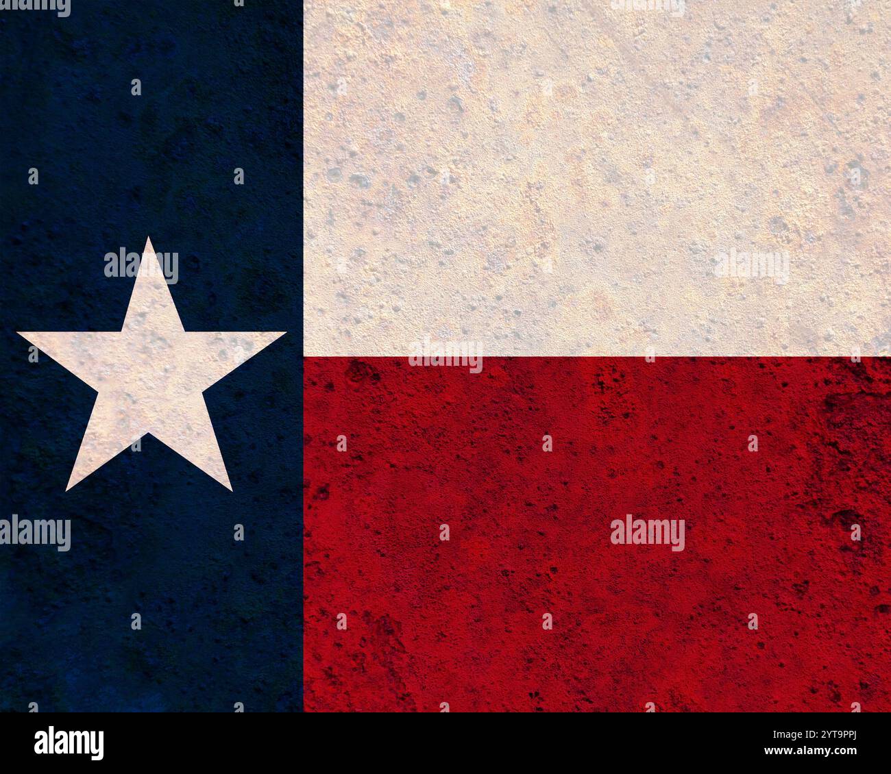 Flag of Texas on rusty metal Stock Photo - Alamy