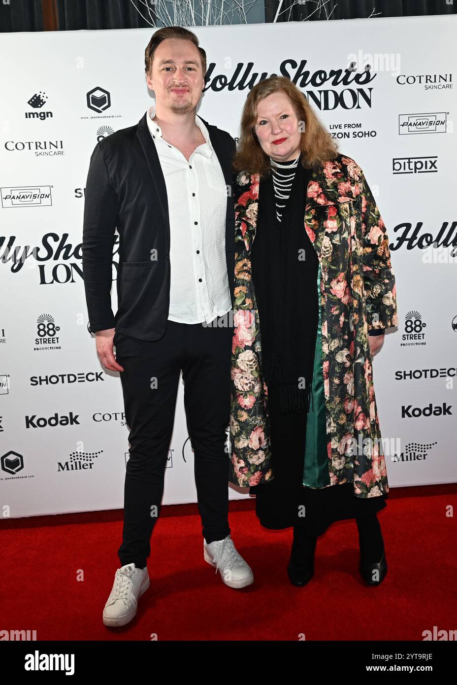 LONDON, ENGLAND: 6th December 2024: Caroline Tod-Richardson,Tony Tod ...