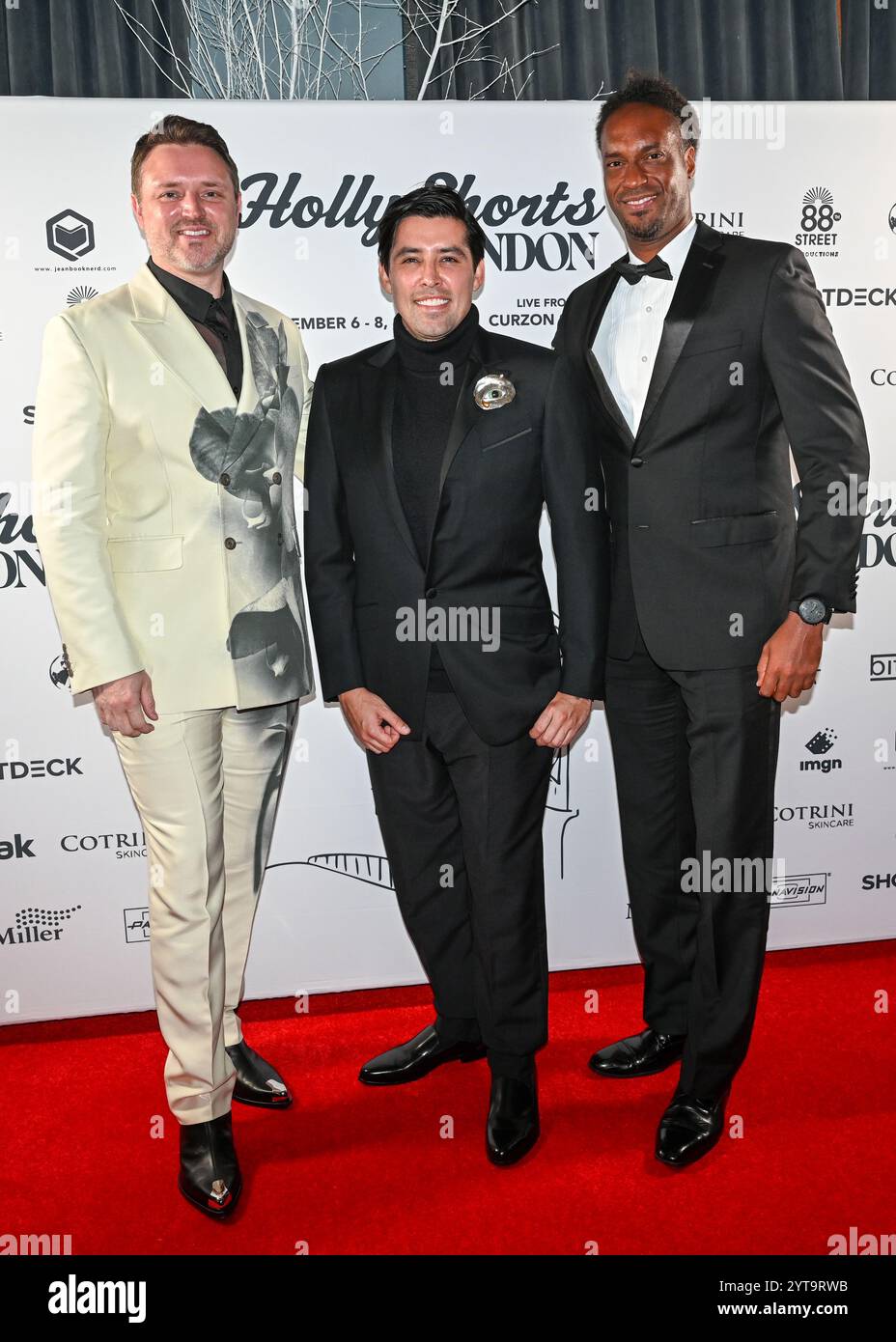 LONDON, UK. 6th Dec, 2024. Christopher Kelsey, Camilo Triana, Theo ...