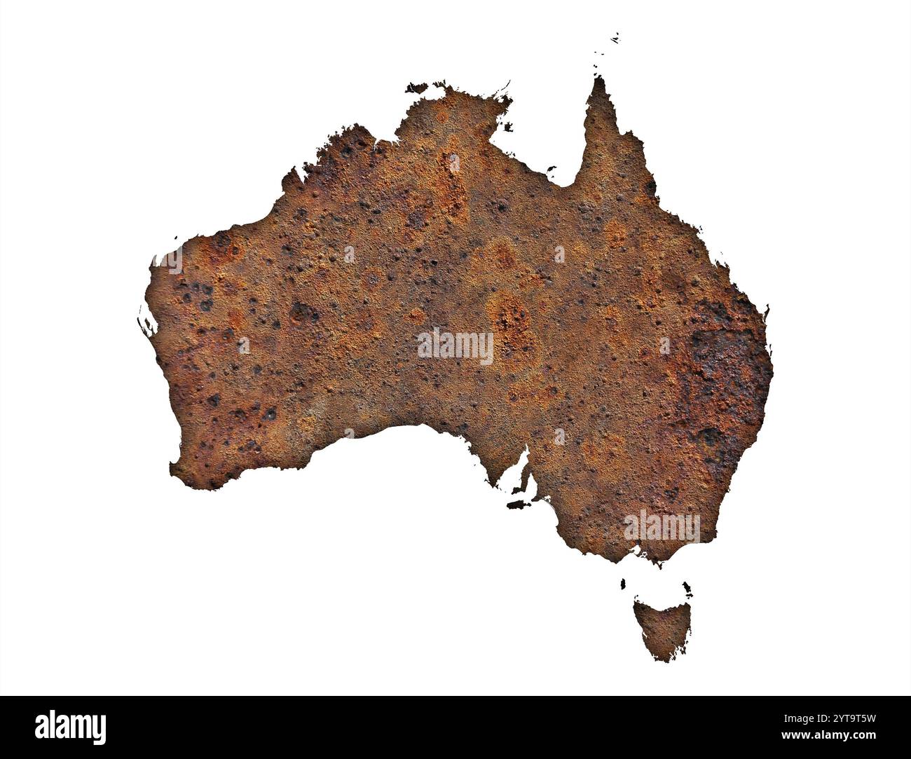 Australia plain country map hi-res stock photography and images - Alamy