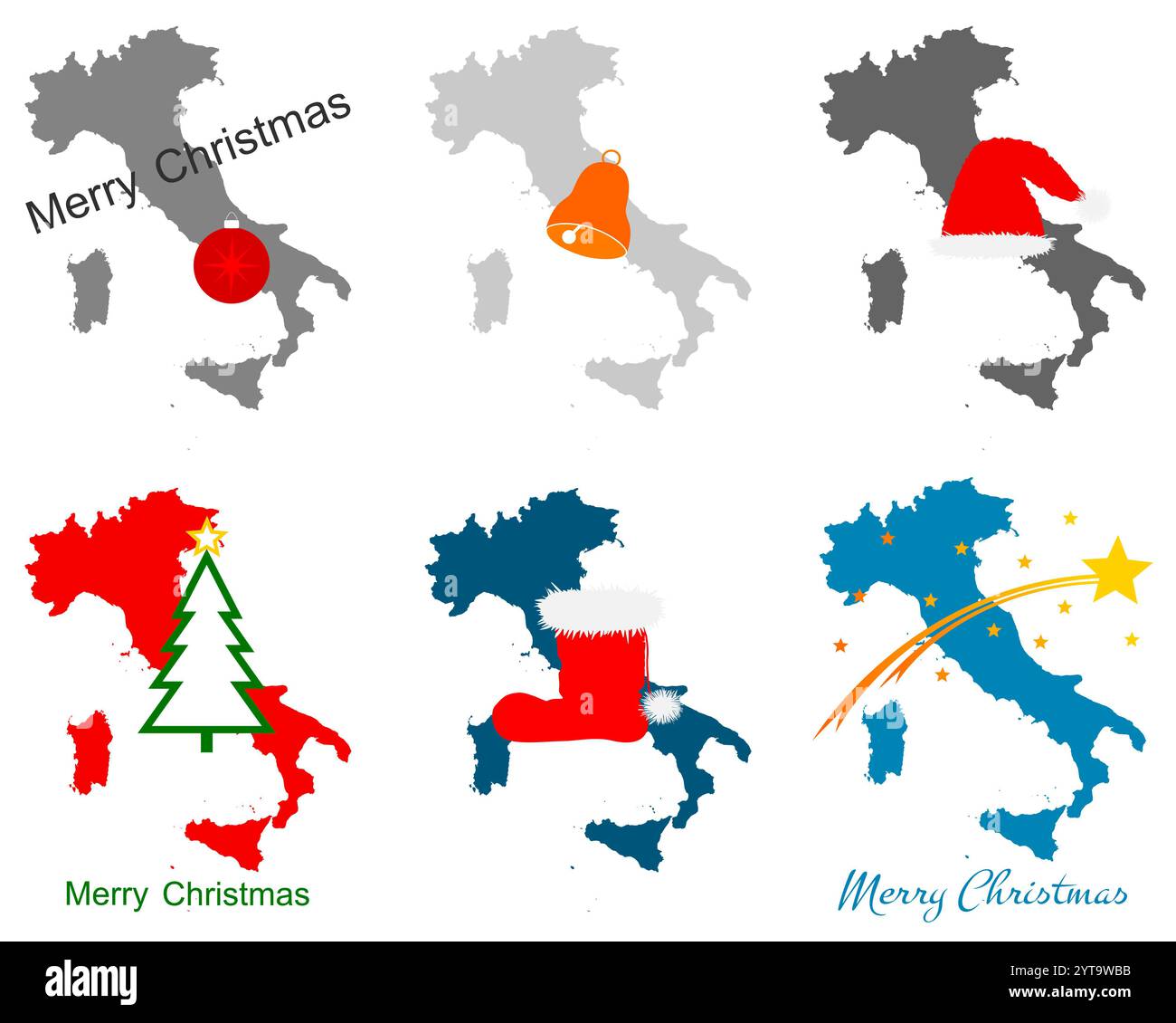 Symbols christmas bauble decorations Cut Out Stock Images & Pictures ...