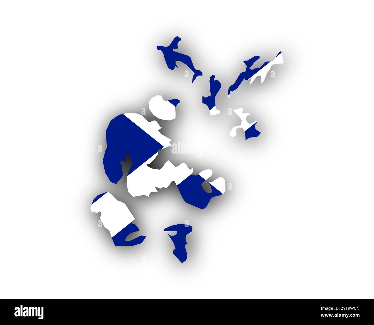 The islands of scotland Cut Out Stock Images & Pictures - Alamy