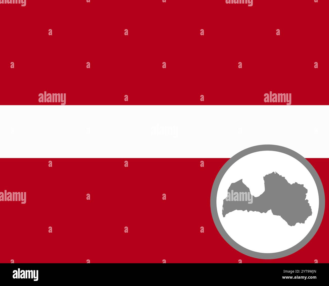 Latvia flag map hi-res stock photography and images - Alamy