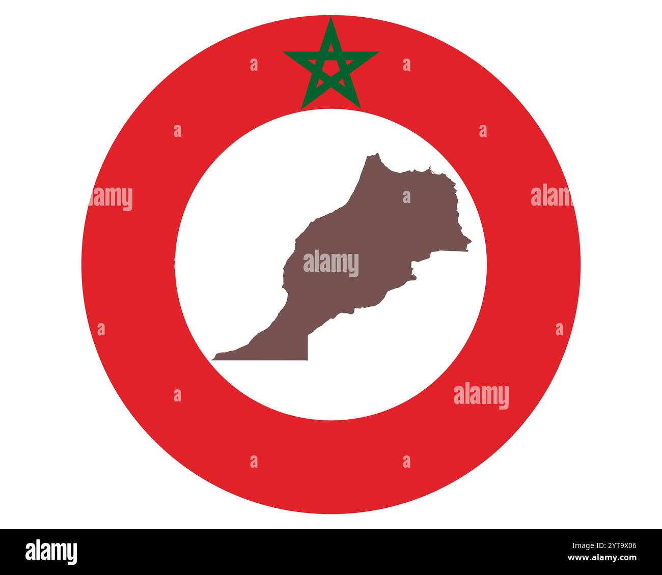 White morocco map on Cut Out Stock Images & Pictures - Alamy