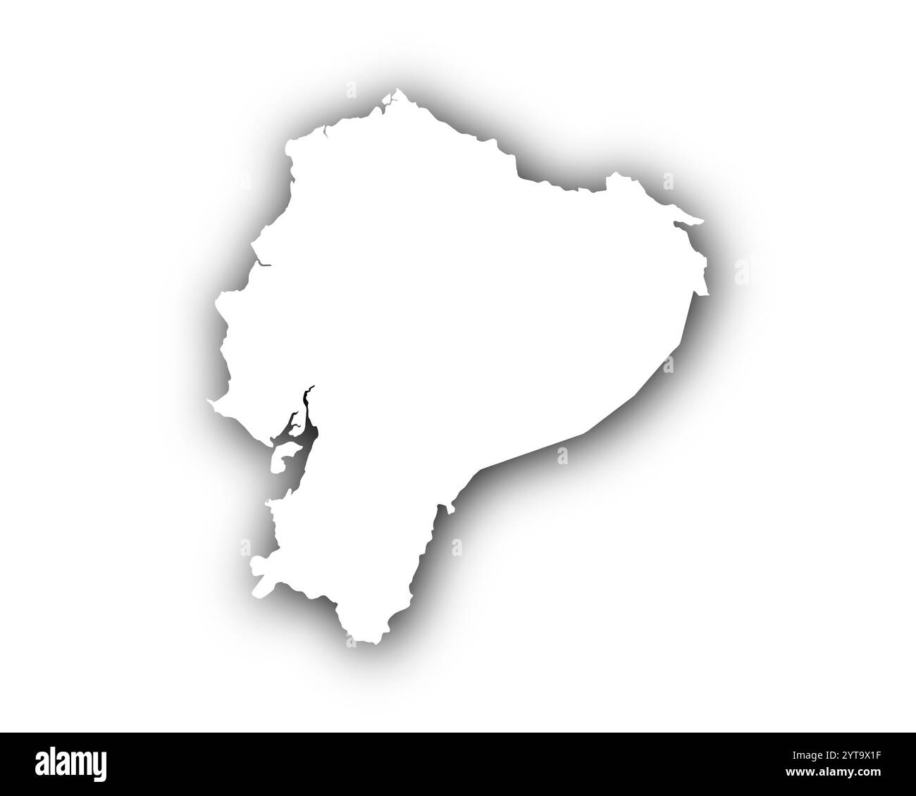 Map of ecuador hi-res stock photography and images - Alamy