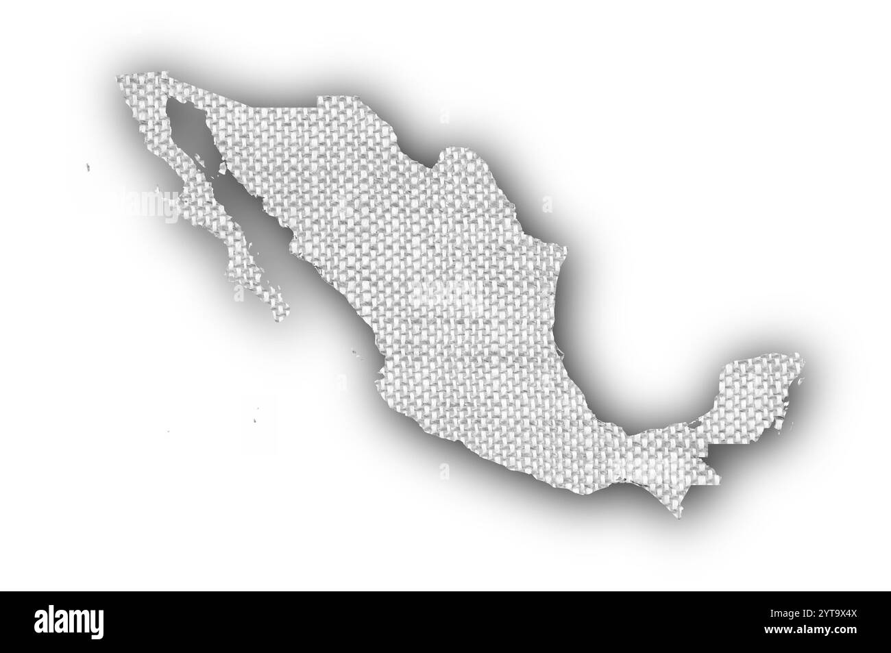 Mexico Outline Map Printable Poster