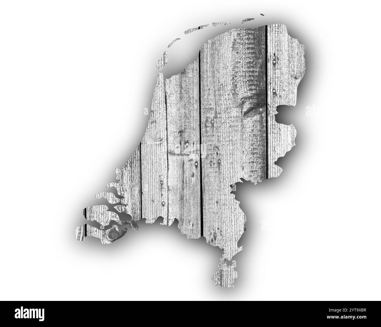 Netherlands map old Black and White Stock Photos & Images - Alamy
