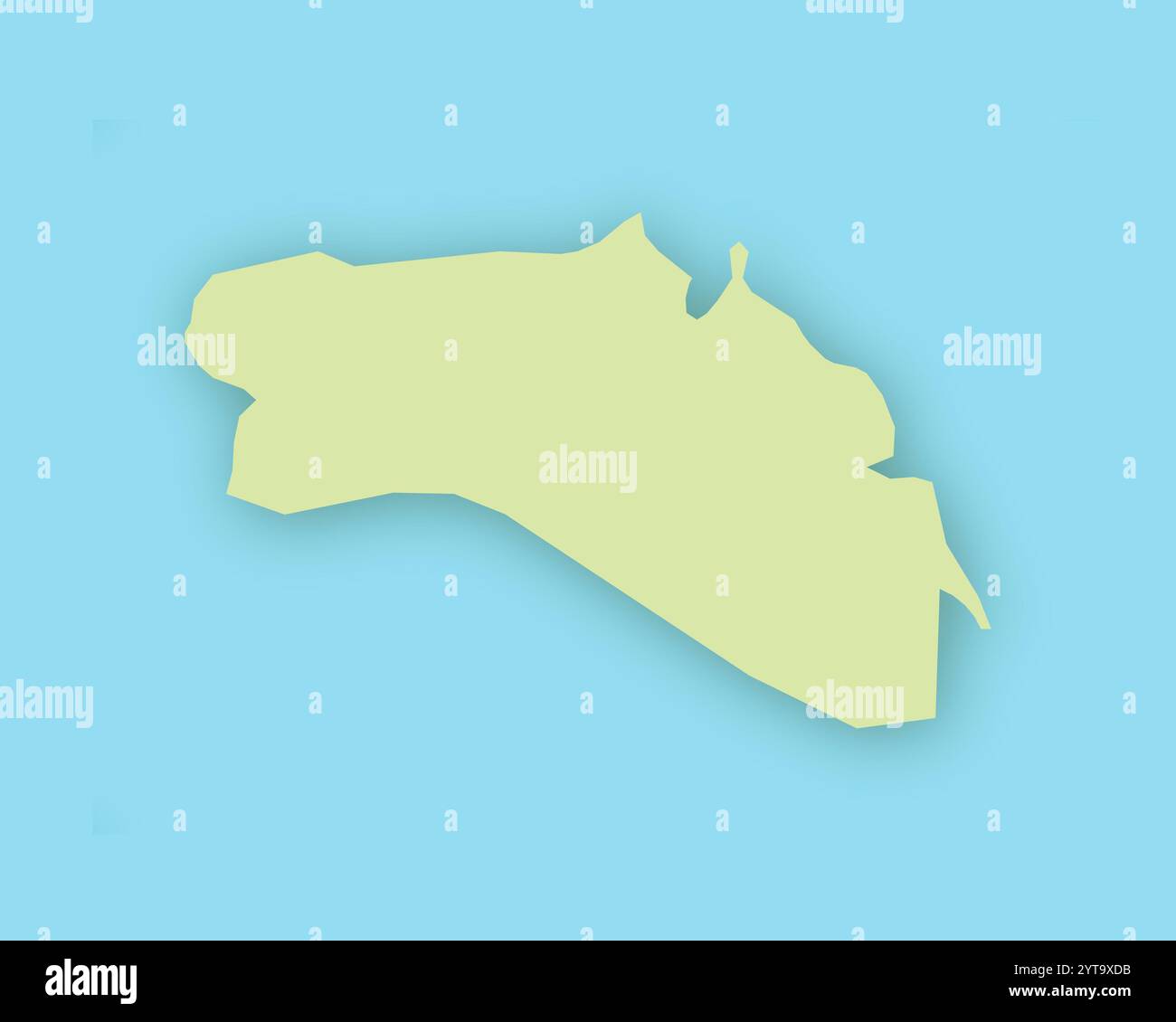 Map of Menorca with shadows Stock Photo - Alamy