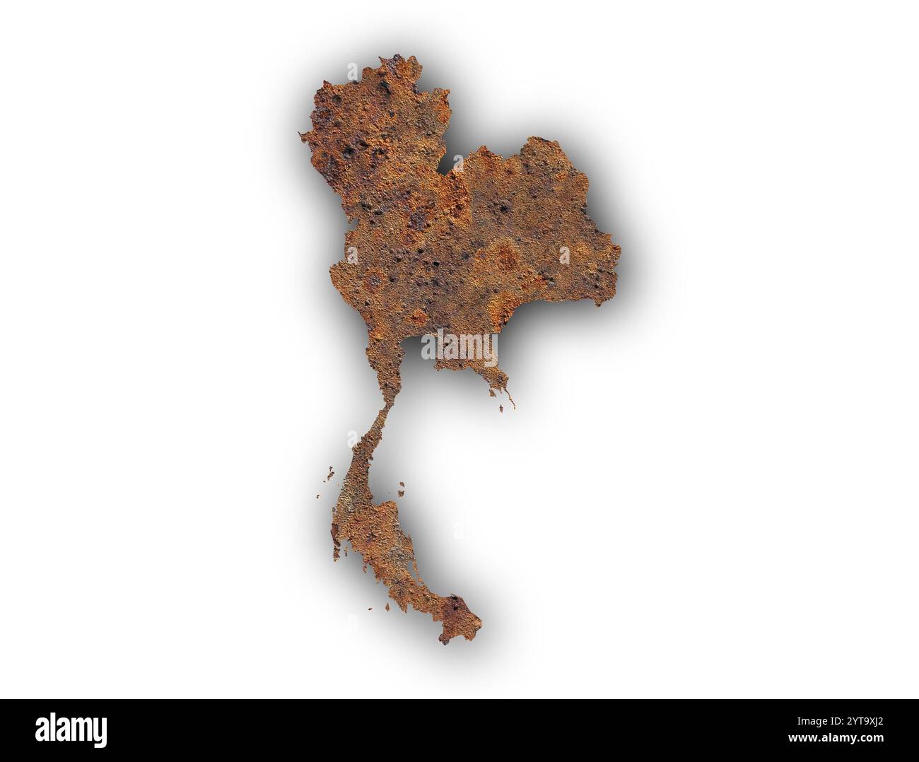 Thailand map icon on Cut Out Stock Images & Pictures - Alamy