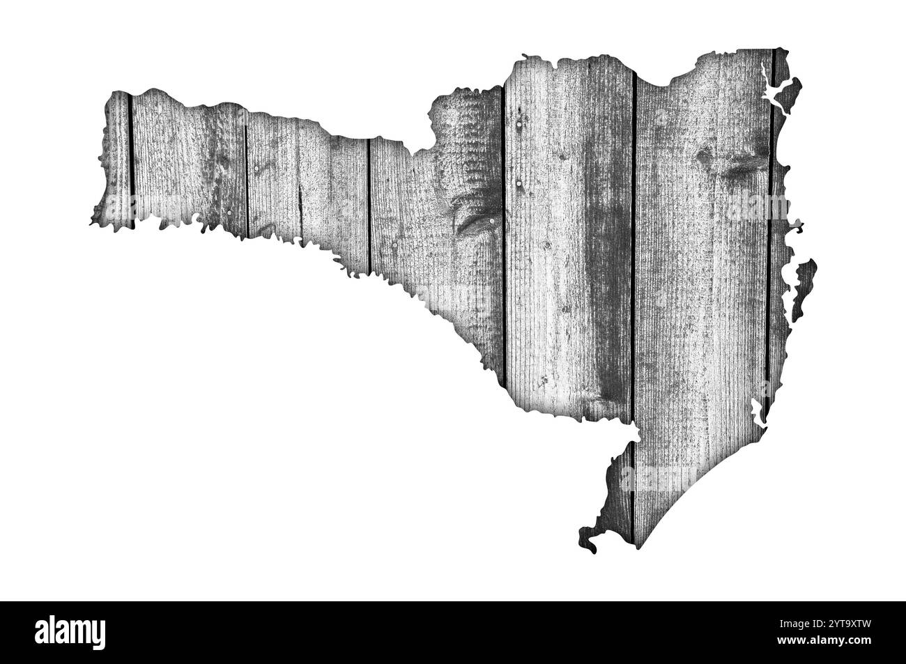 Santa catarina silhouette Cut Out Stock Images & Pictures - Alamy