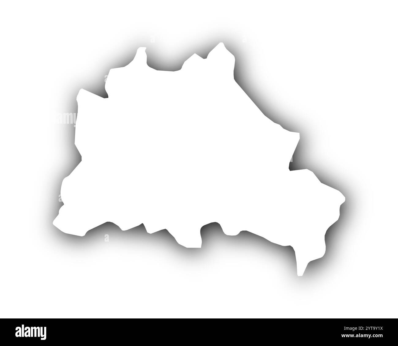 Map of berlin with shadows hi-res stock photography and images - Alamy