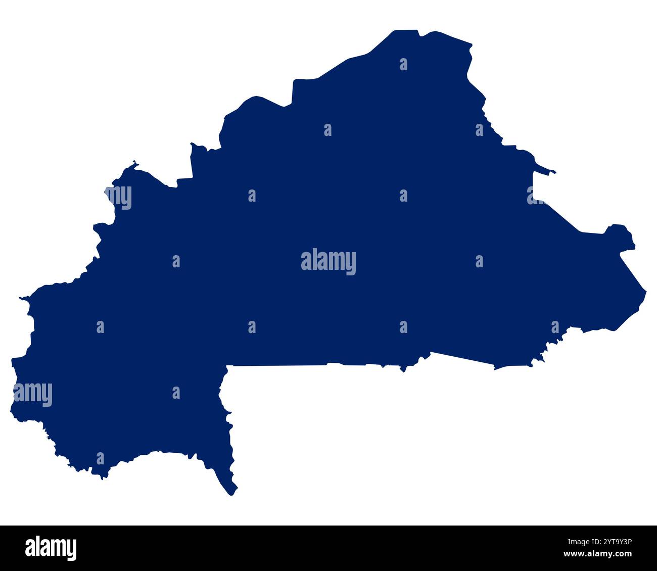 Burkina faso outline silhouette hi-res stock photography and images - Alamy