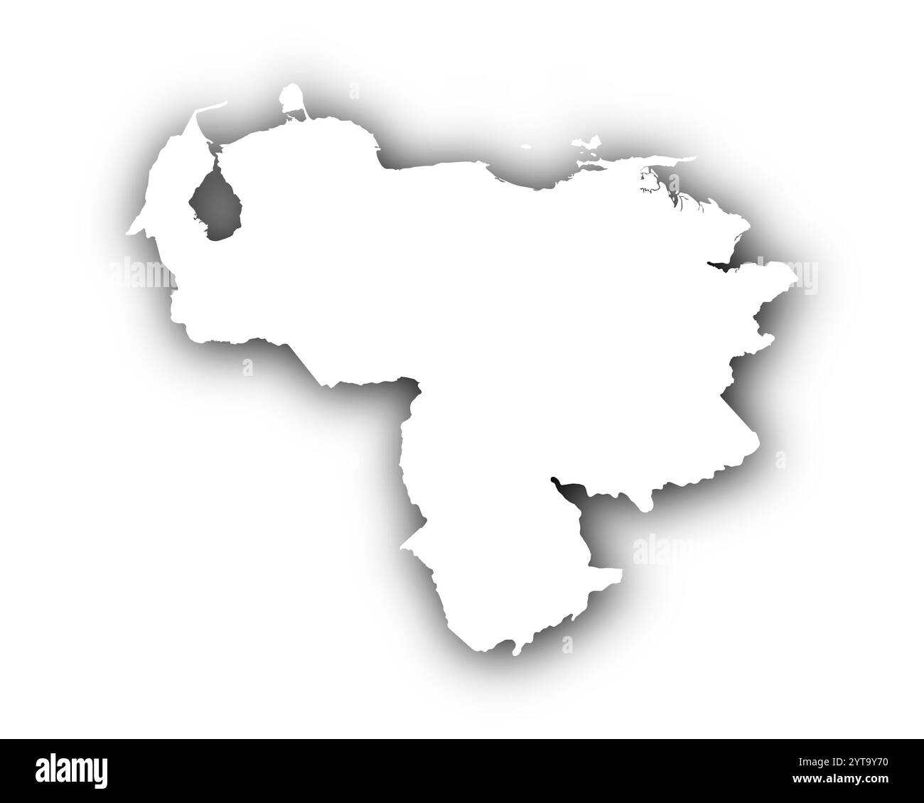 Map venezuela hi-res stock photography and images - Alamy