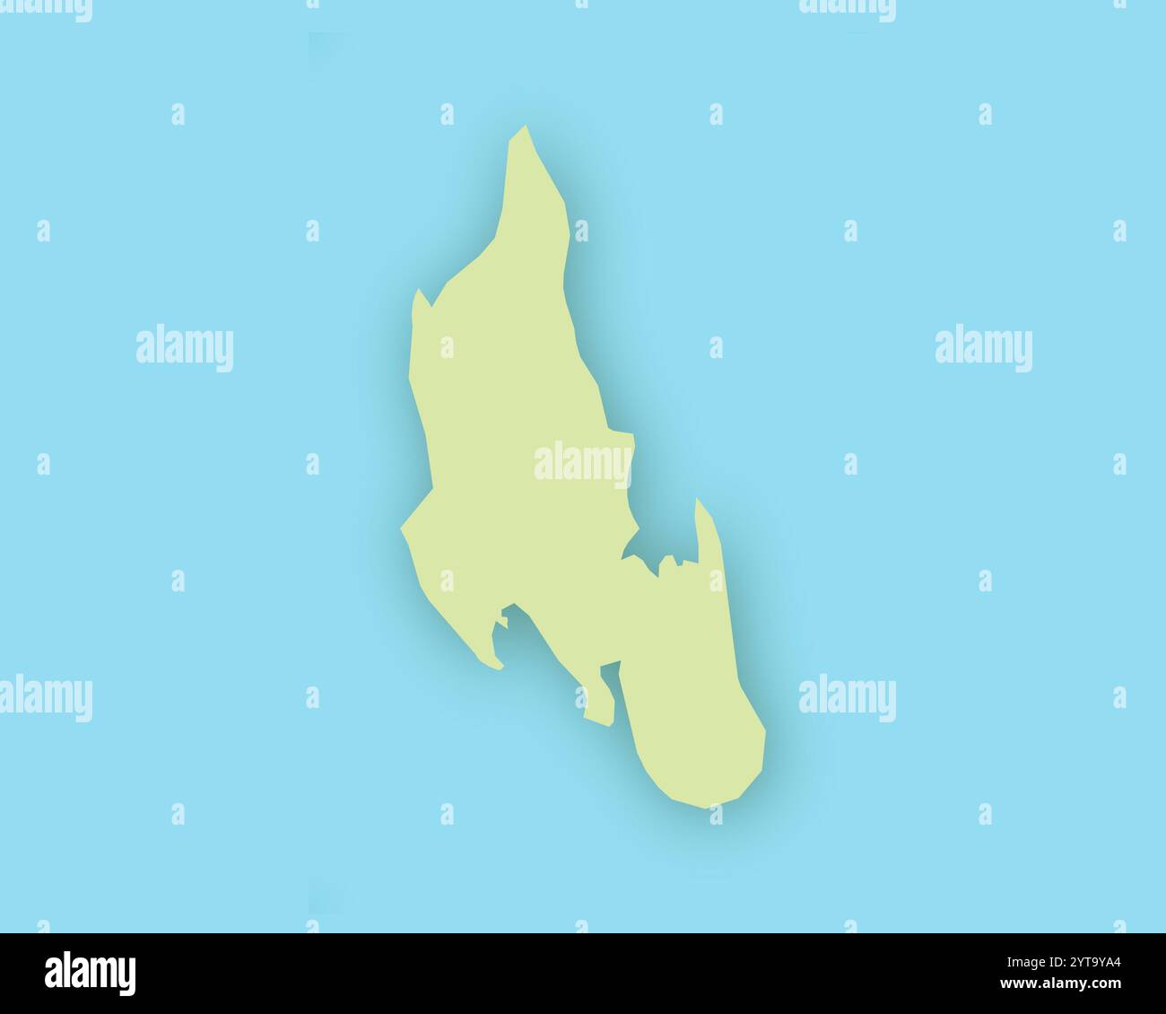 Zanzibar map hi-res stock photography and images - Alamy