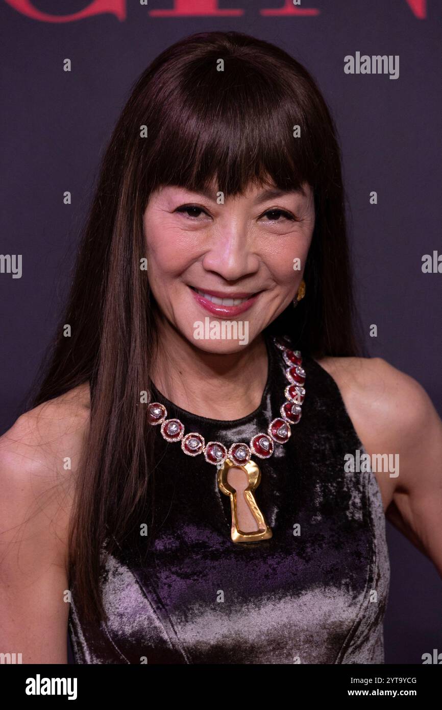 Michelle Yeoh poses for photographers upon arrival at the Women in ...