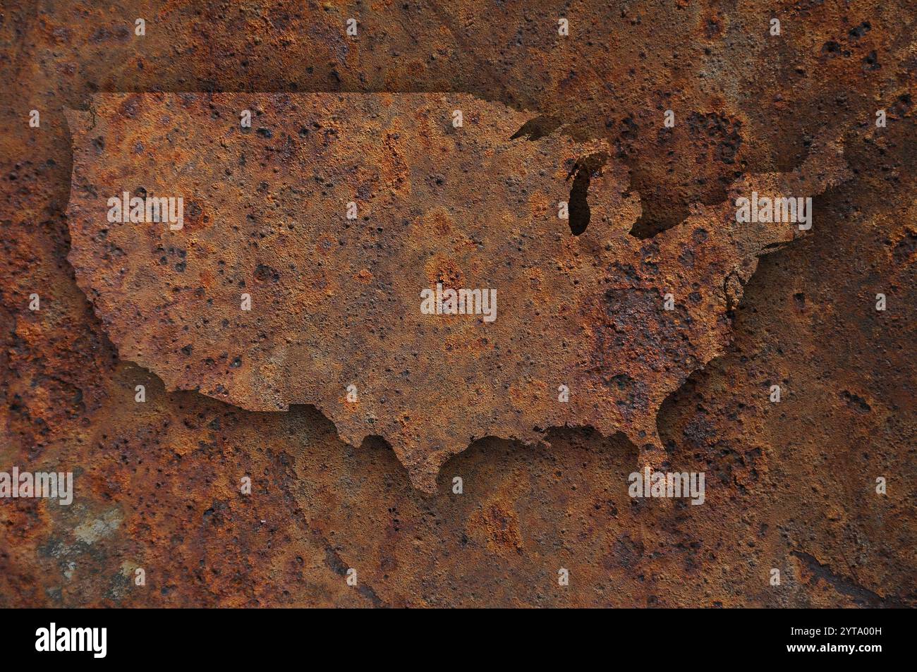 Map usa shadow hi-res stock photography and images - Alamy