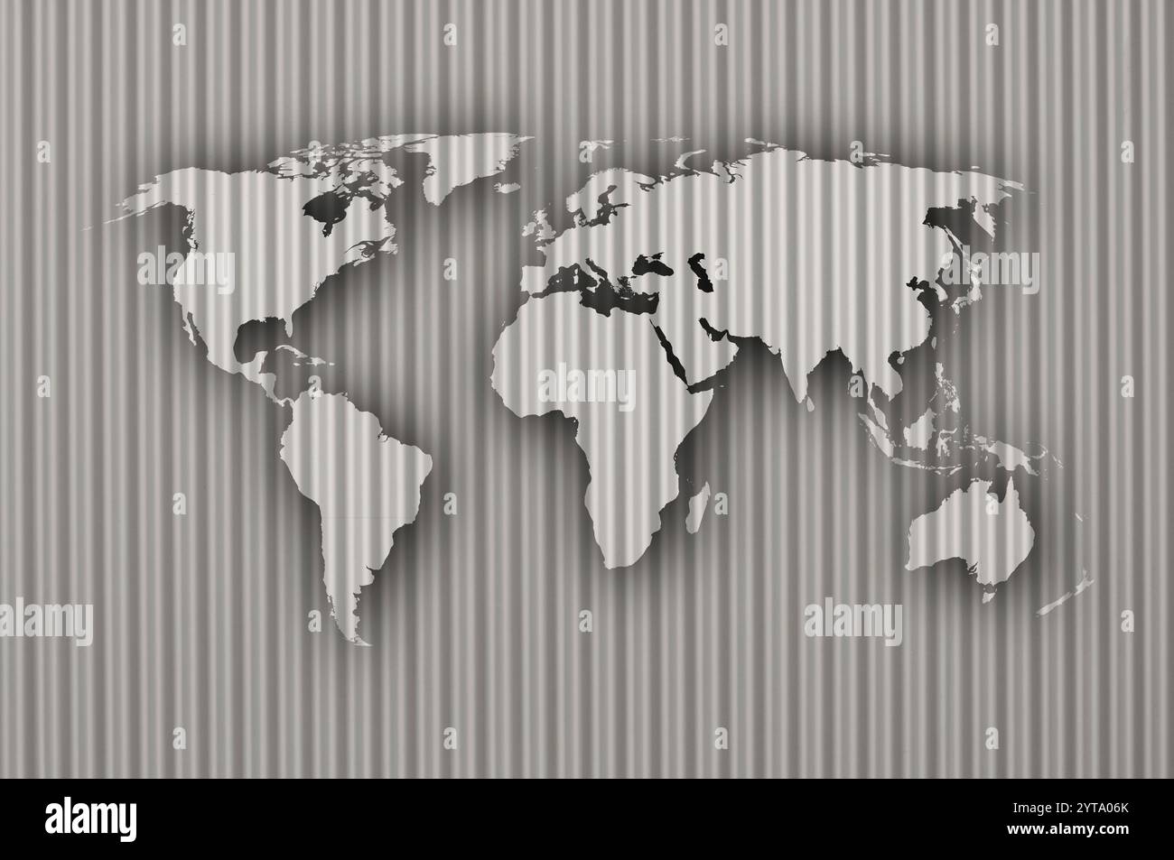 Map of iron hi-res stock photography and images - Alamy