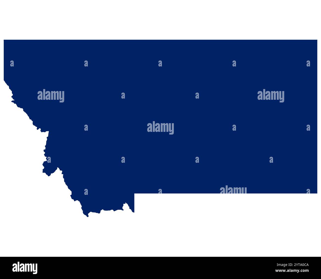 Map united states color Cut Out Stock Images & Pictures - Alamy