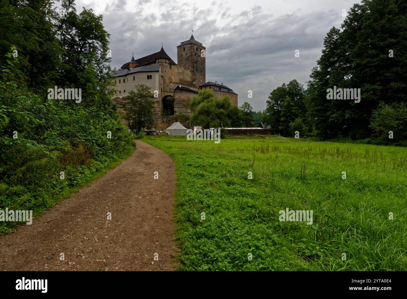 Hrad Kost / Kost Castle Stock Photo - Alamy