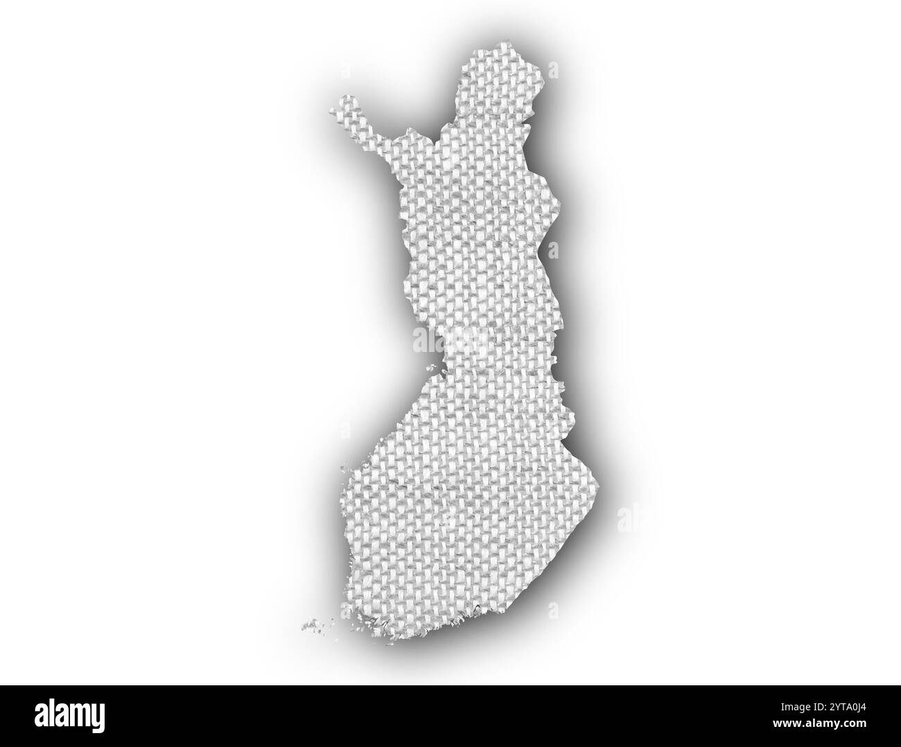 Map of Finland Stock Photo - Alamy