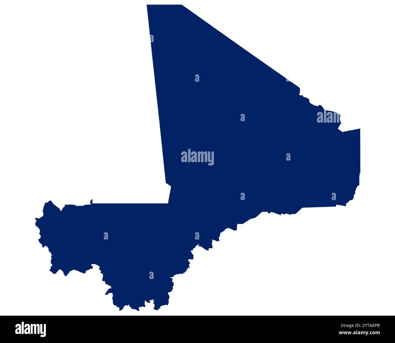Mali outline silhouette map illustration hi-res stock photography and ...