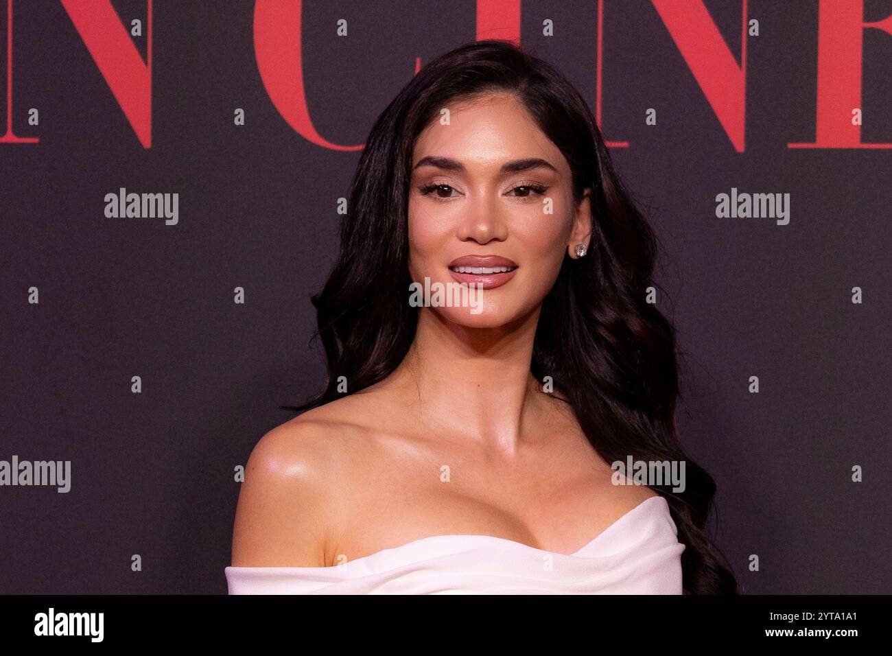 Pia Wurtzbach poses for photographers upon arrival at the Women in ...