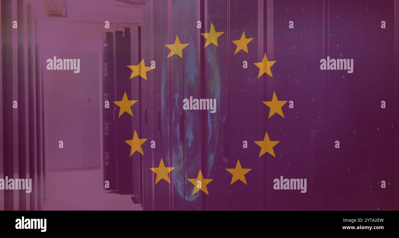 Image globe over flag hi-res stock photography and images - Alamy