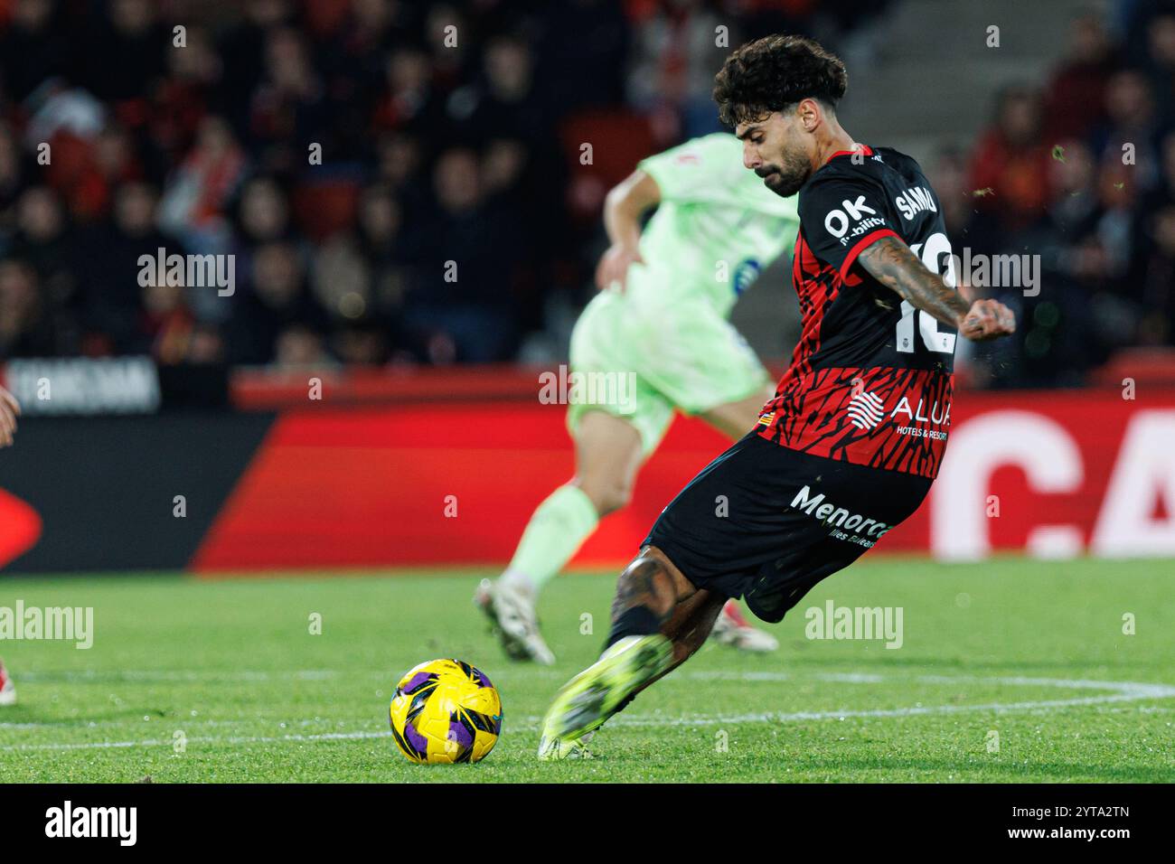Samu seen during LaLiga EA SPORTS game between teams of RCD Mallorca ...