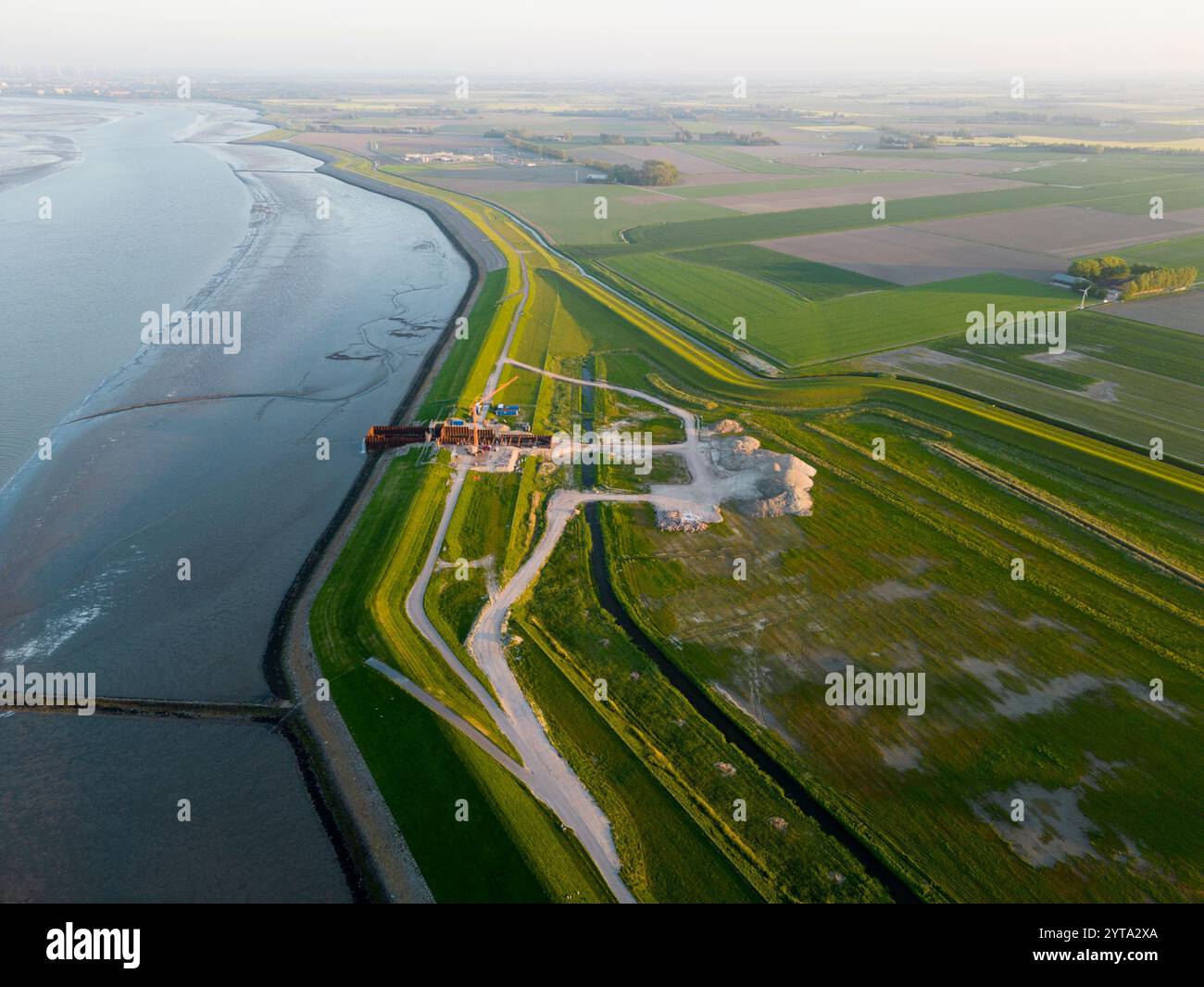 Aerial view den helder hi-res stock photography and images - Alamy