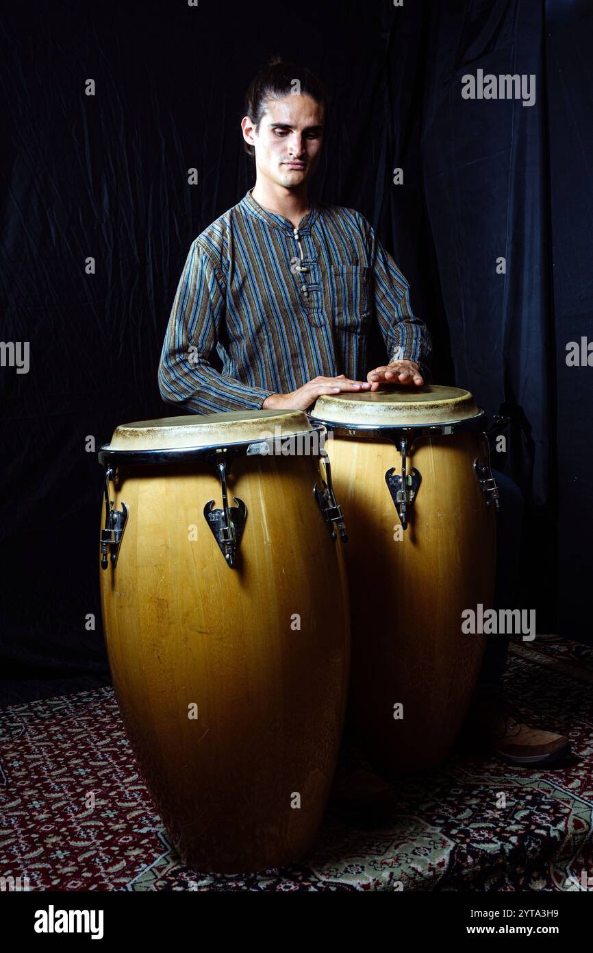 Professional percussionist hi-res stock photography and images - Alamy