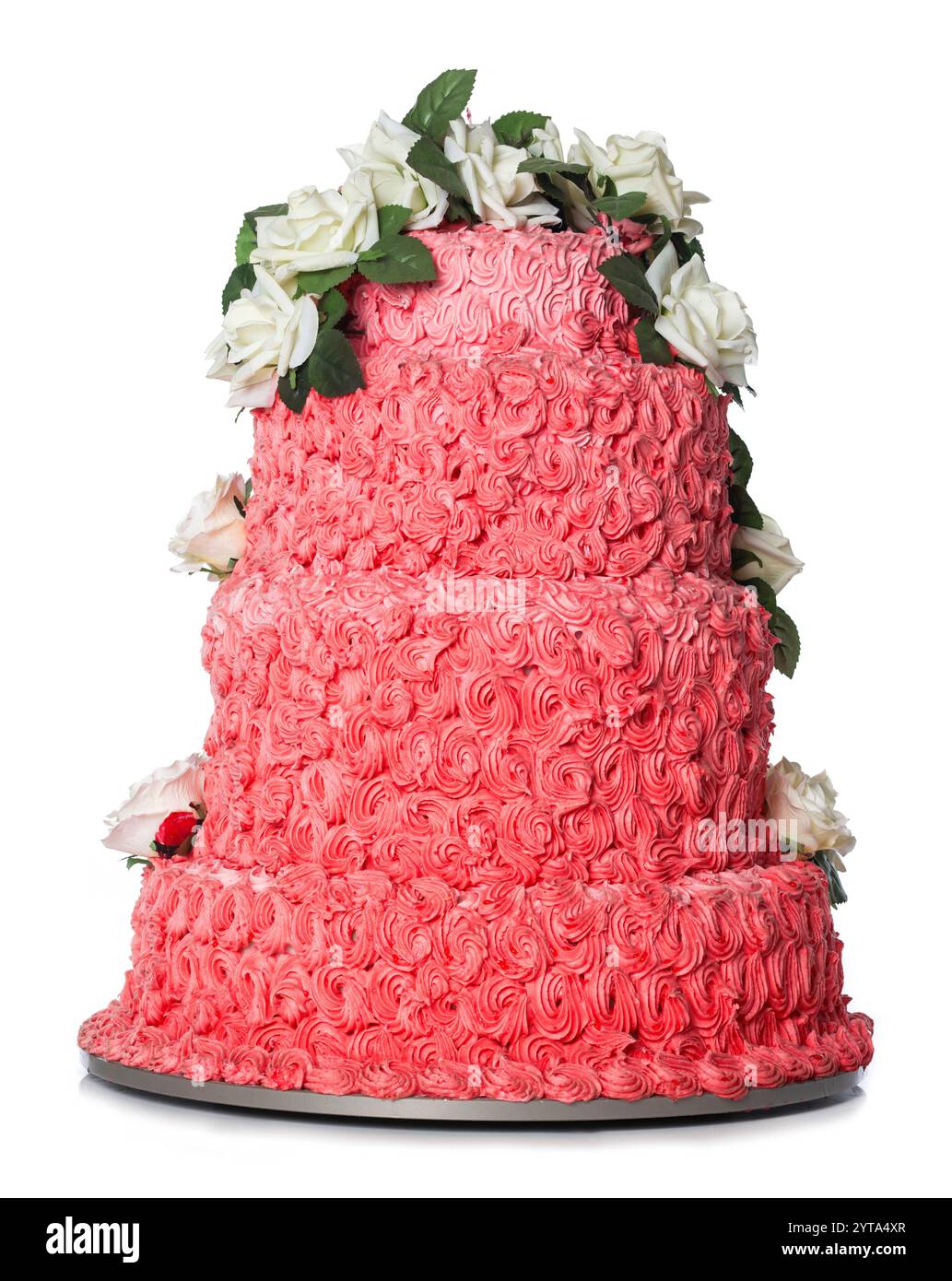 Birthday roses fancy cake hi-res stock photography and images - Alamy