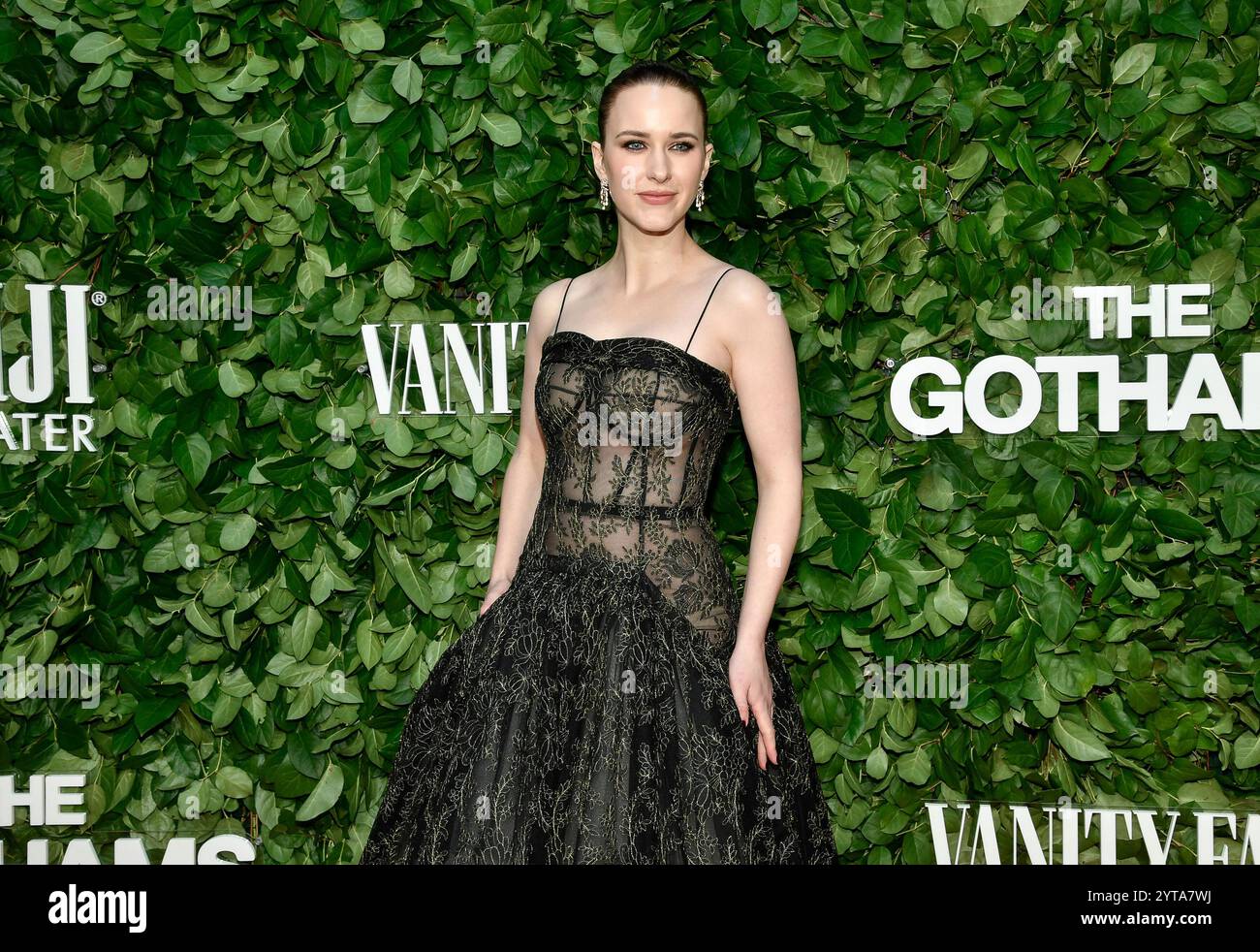 Rachel Brosnahan Attends The Gothams Film Awards At Cipriani Wall