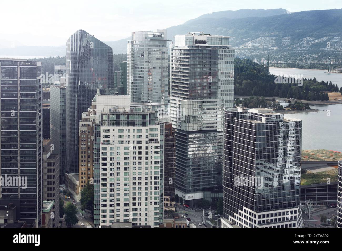 High-rise buildings in Vancouver, Canada Stock Photo - Alamy