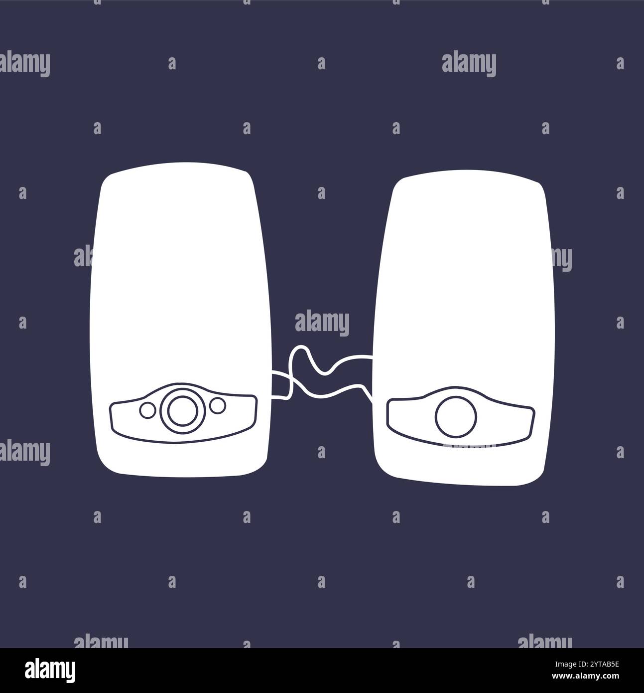 computer speakers icon vector illustration simple design Stock Vector ...