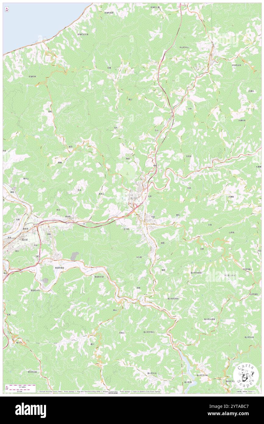 Uchiko-cho, Kita-gun, JP, Japan, Ehime, N 33 32' 58'', N 132 38' 54 ...