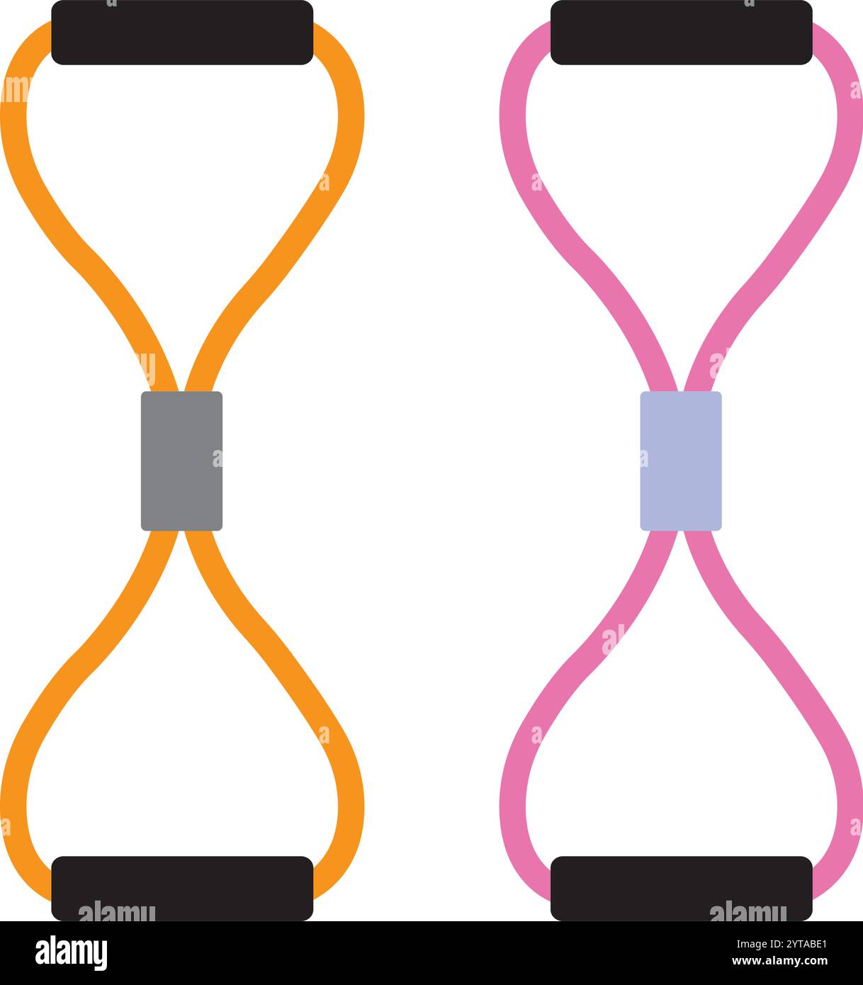 Stretching strap Stock Vector Images - Alamy